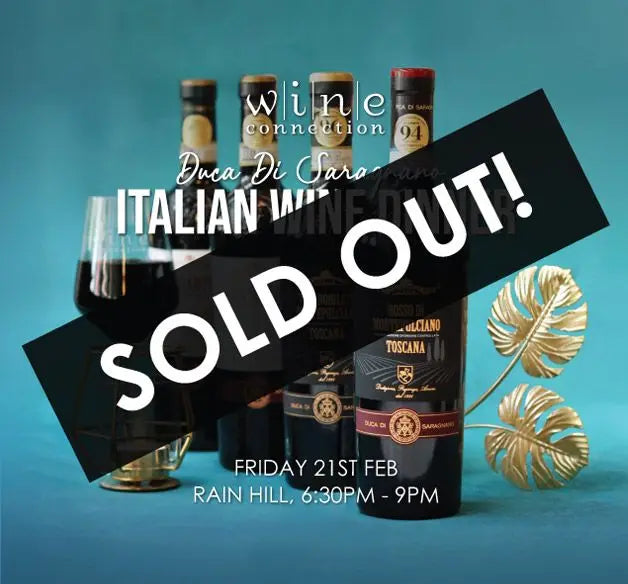 Italian Wine Dinner – Wine Connection Thailand