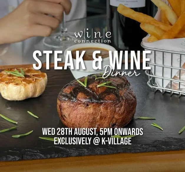 Steak & Wine Dinner – Wine Connection Thailand